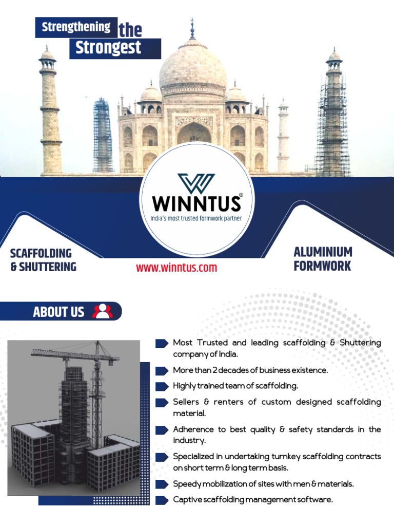 Winntus Profile Web-1 | PDF | Scaffolding | Pipe (Fluid Conveyance)