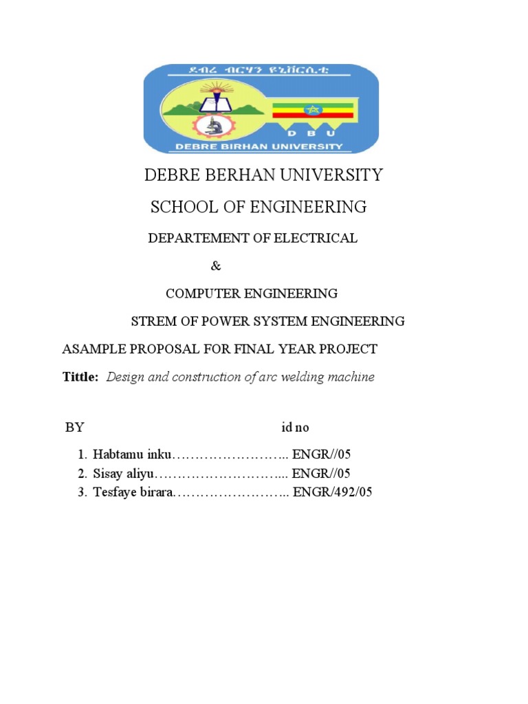 Debre Berhan University | PDF