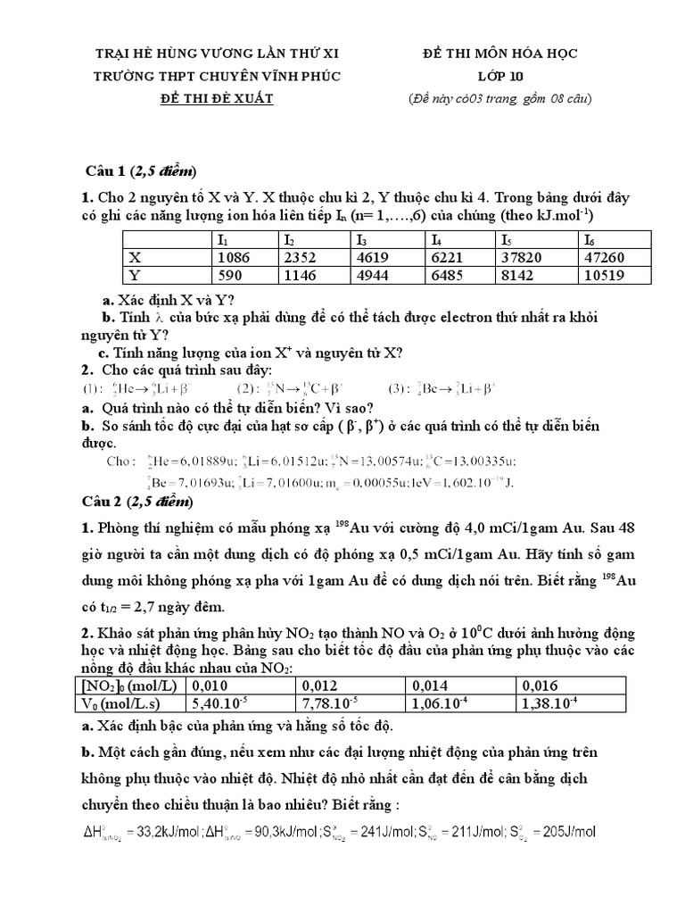 10 - Hoa 10 - Vinh Phuc | PDF