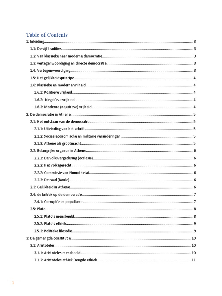 Samenvatting Politieke Filosofie | PDF
