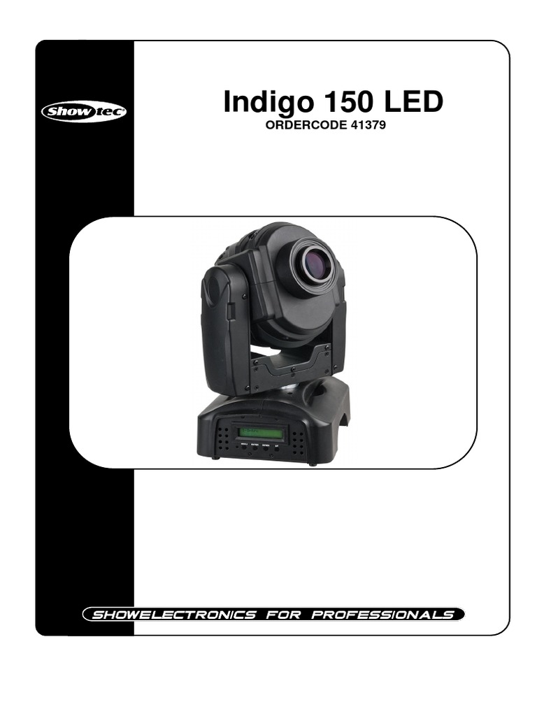 Indigo 150 Led | PDF | Electrical Connector | Ac Power Plugs And Sockets