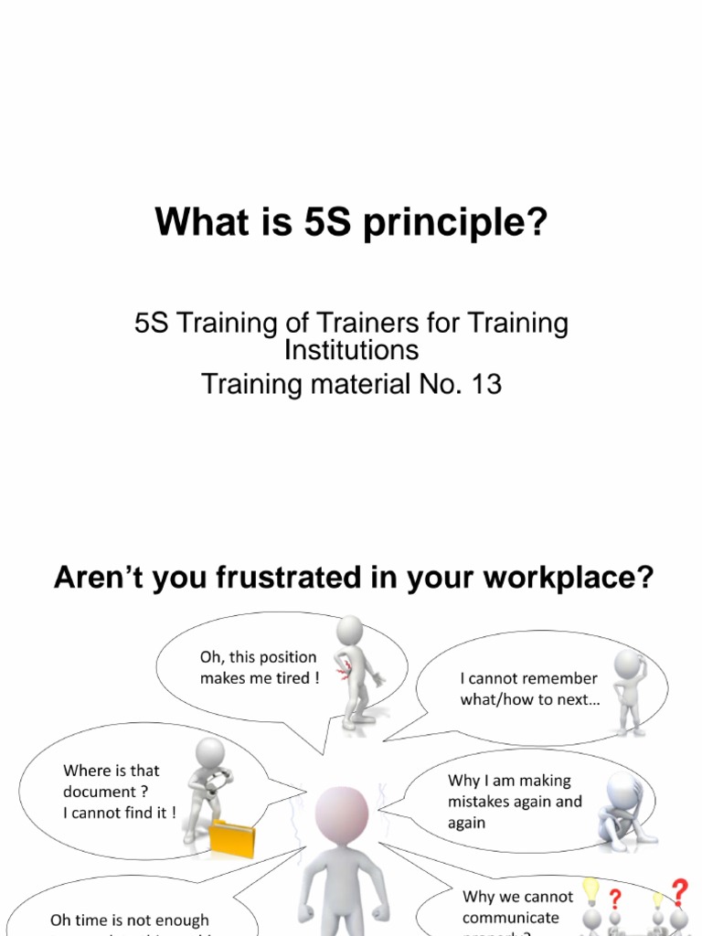 5S Principles | PDF