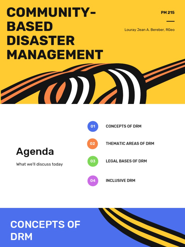 Community - Based Disaster Management | PDF | Emergency Management ...