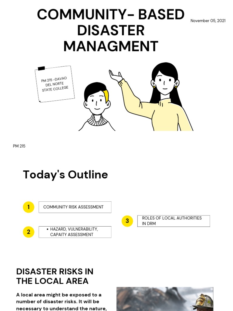 Community - Based Disaster Risk Management | PDF | Hazards | Emergency ...