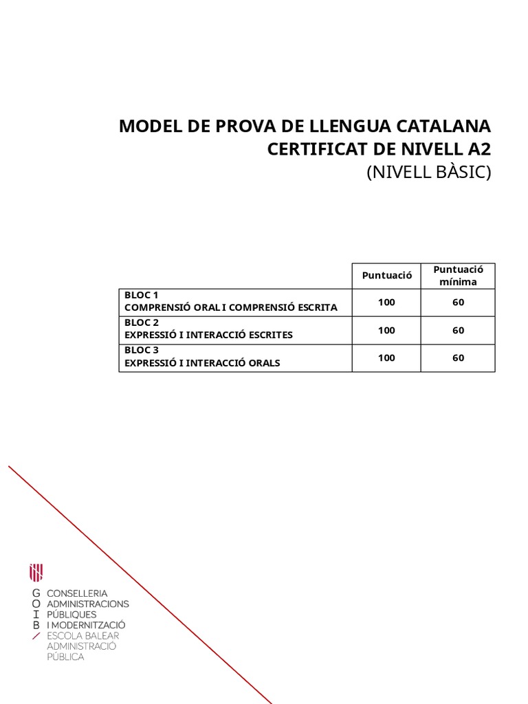 A2 Model de Prova | PDF