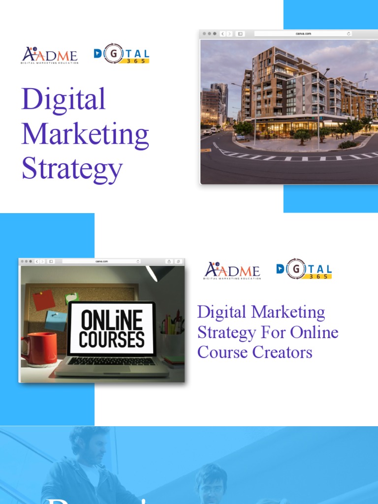 Digital Marketing Strategy For Online Course Creators | PDF ...