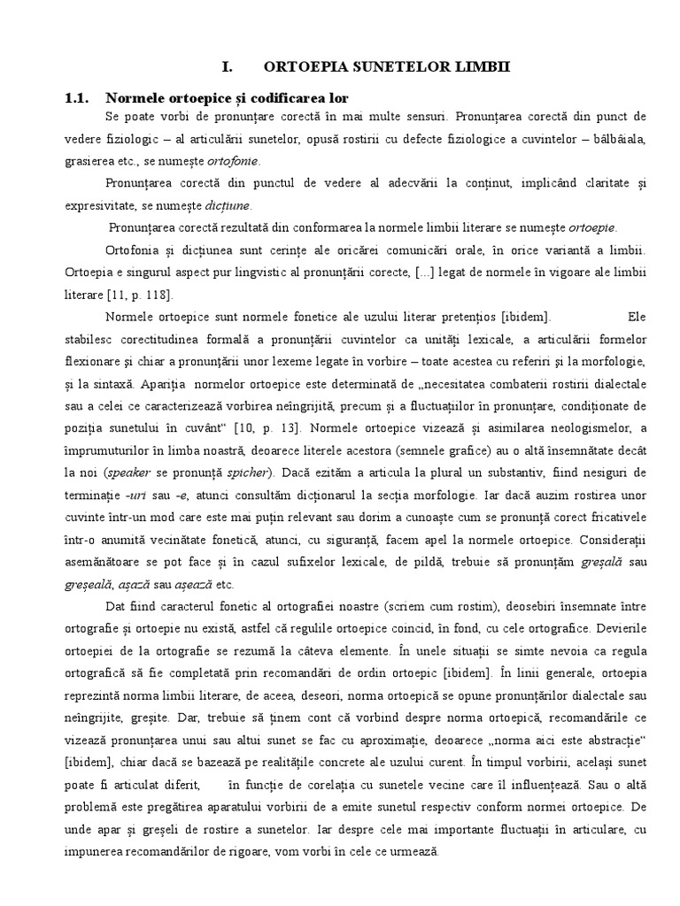 Vocale Consoane | PDF