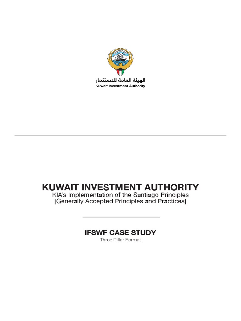 Kuwait Investment Authority Overview | PDF | Asset Allocation ...