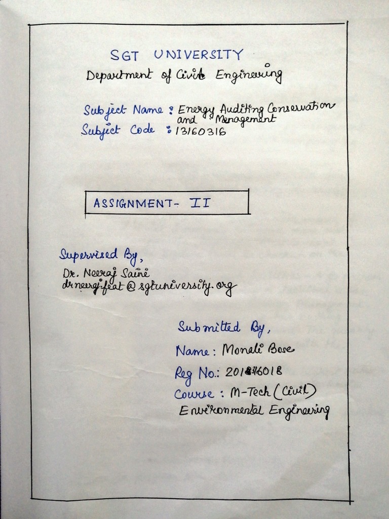 EACM Assign II - 20122021 | PDF