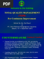 PQCDSM: Manufacturing KPIs Overview | PDF | Recycling | Performance ...