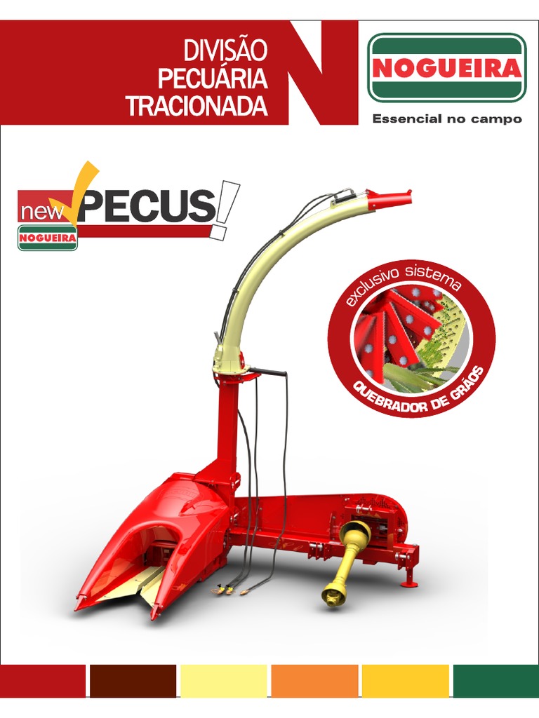 Colhedora de Forragem New Pecus | PDF | Bens manufaturados