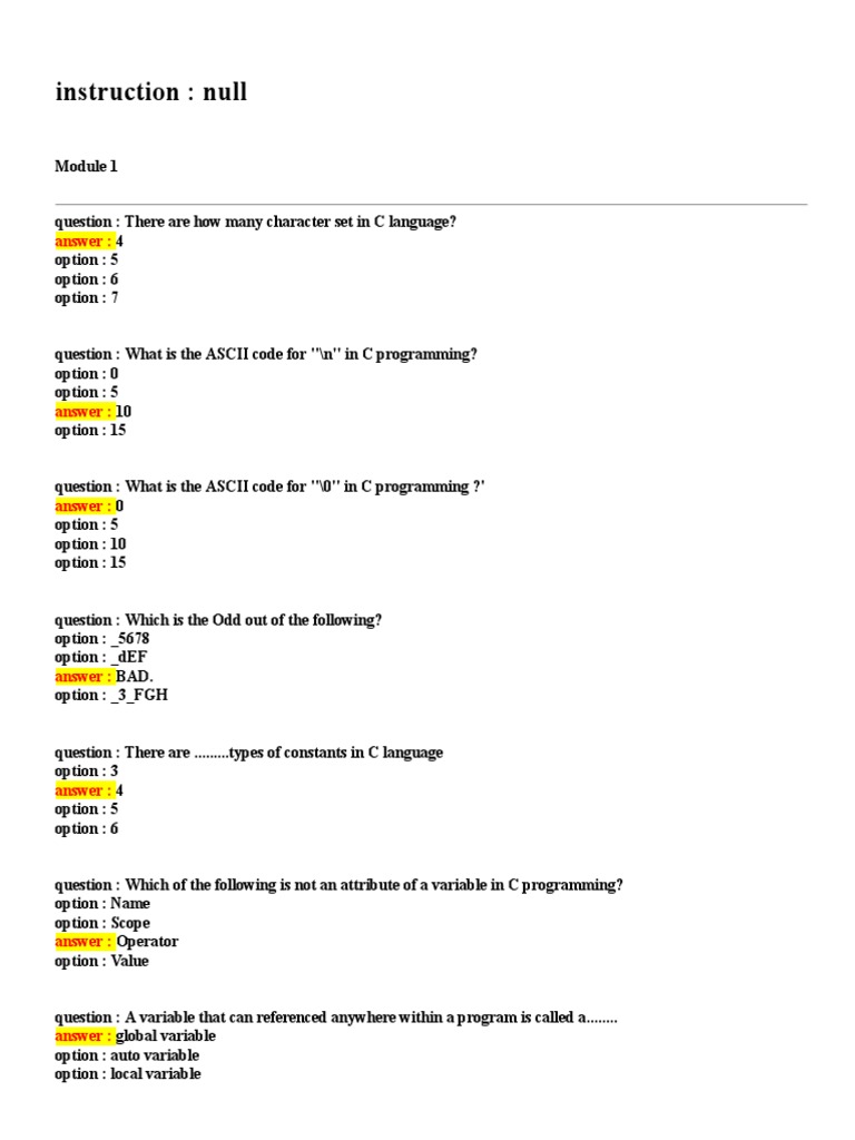 Csc 231 Pdf Pointer Computer Programming Variable Computer