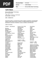 Roll Defect Troubleshooting Guide | PDF | Fracture | Mechanical Engineering