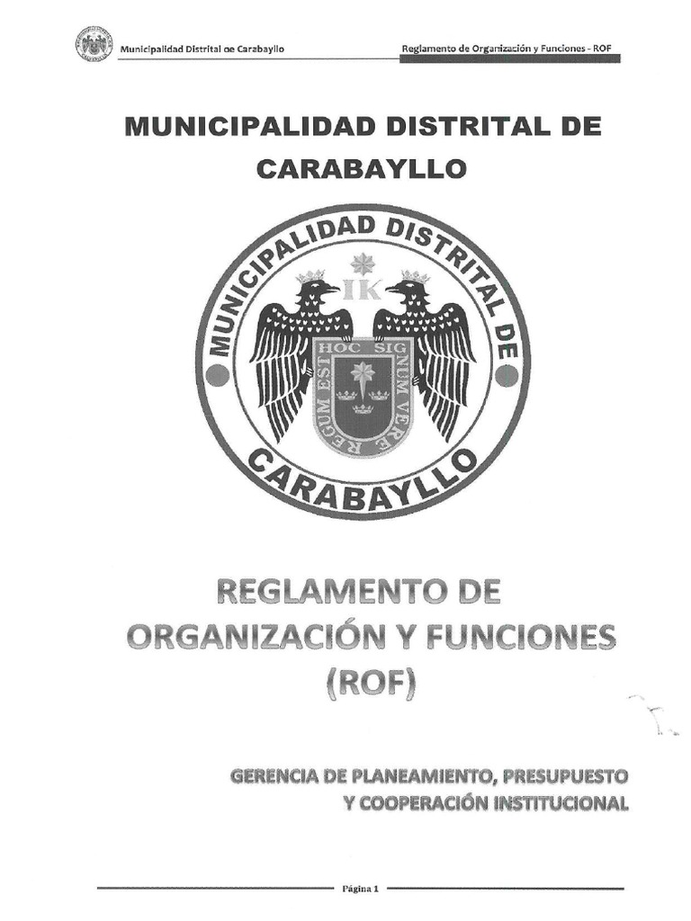 Rof 2020 Carabayllo | PDF