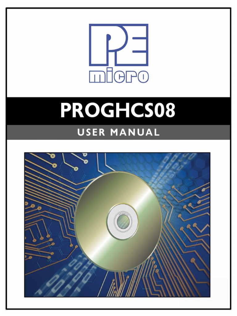 Proghcs08: P&E Microcomputer Systems, Inc | PDF | Command Line ...
