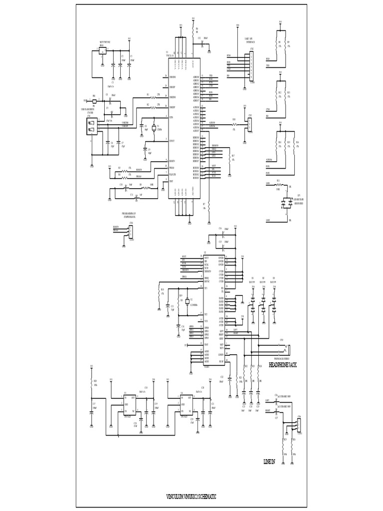 VMUSIC2 Schematic Prints | PDF