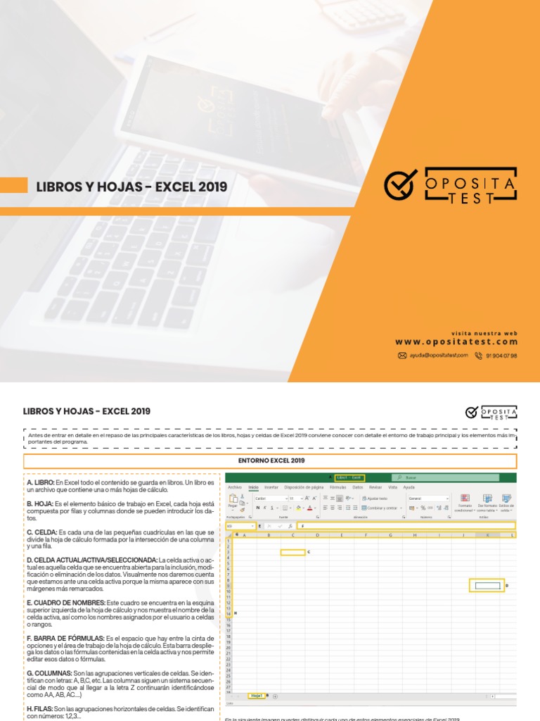 Esquema Excel 2019 | PDF | Microsoft Excel | Archivo de computadora