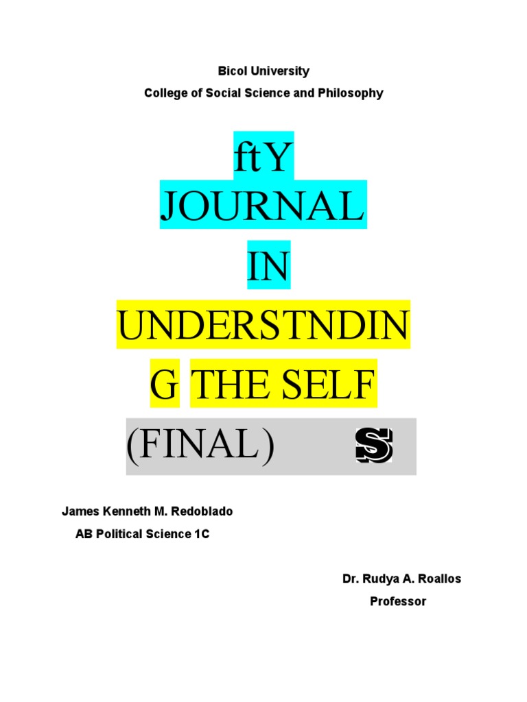 My Learning Journal For Finals. | PDF
