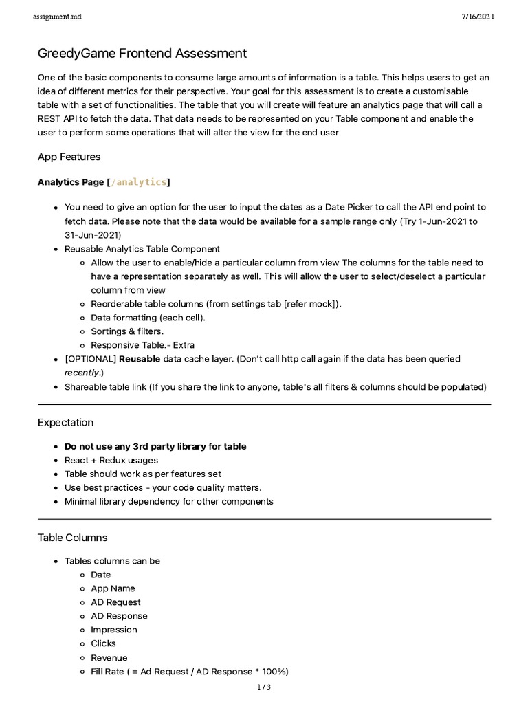 Frontdend Assignment | PDF | Library (Computing) | Information Age
