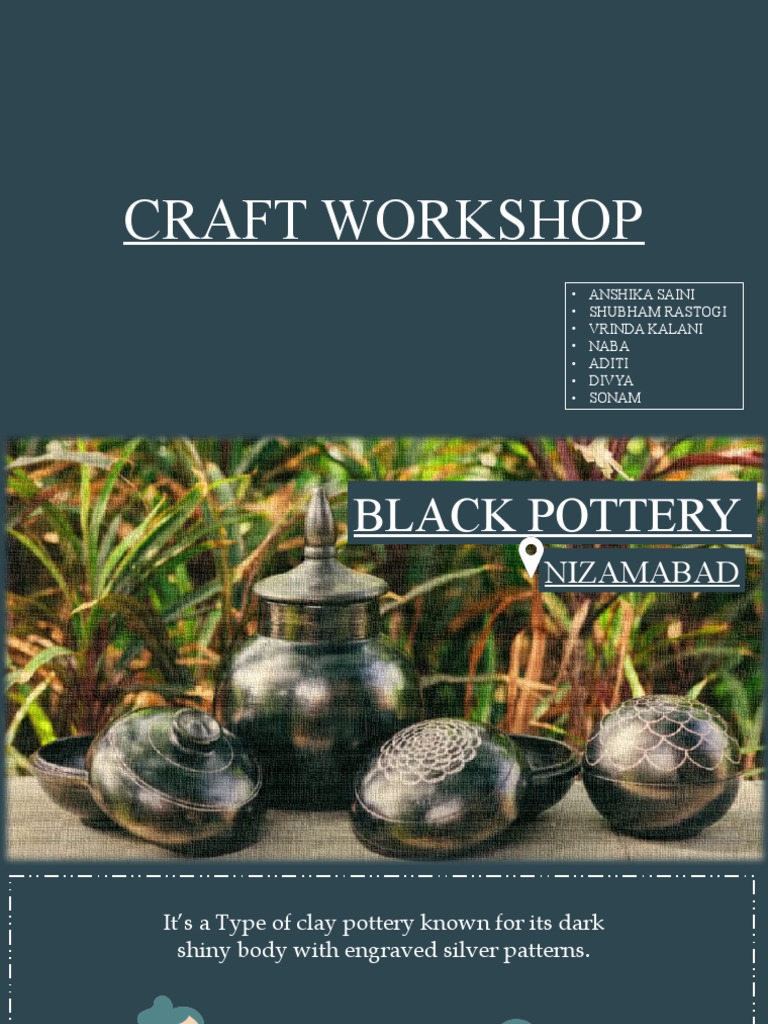 Crafting Traditions: Documenting the Intricate Processes of Black ...