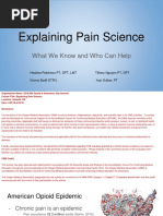 Musculoskeletal Clinical Translation Framework | PDF | Pain | Neuroscience
