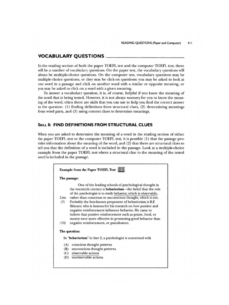 Reading Skill 9-11 | PDF