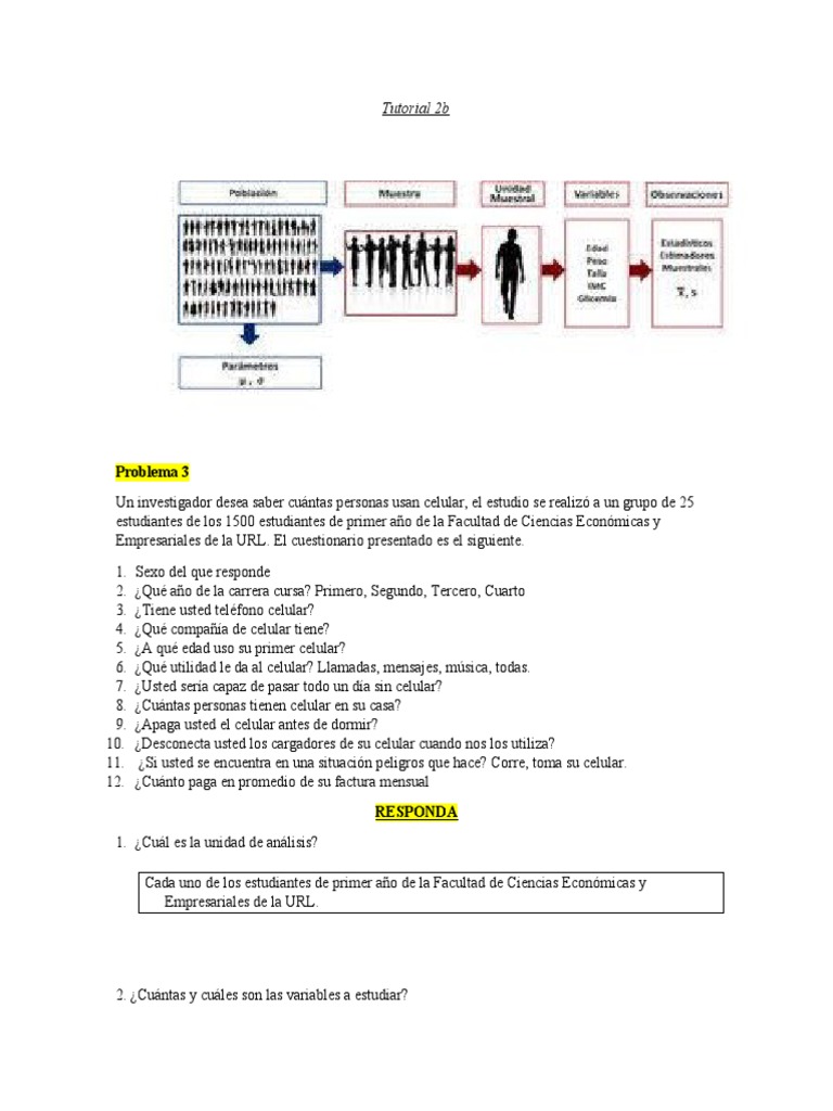 Tutorial 2b | PDF | Nivel de medida