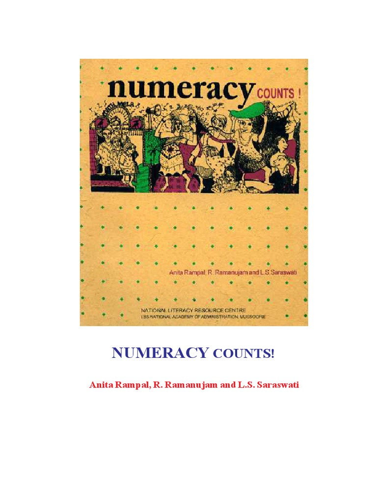 Numeracy Counts | PDF | Literacy | Arithmetic