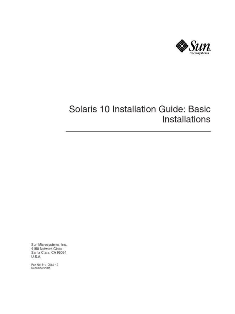 Solaris 10 Installation Guide: Basic Installations | PDF | Domain Name System | Ip Address