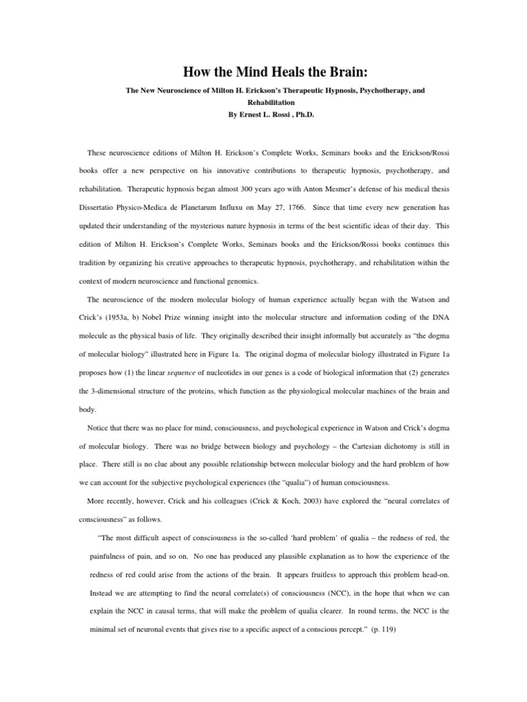 1-Erickson-How The Mind Heals The Brain - Introduction - Introduction ...