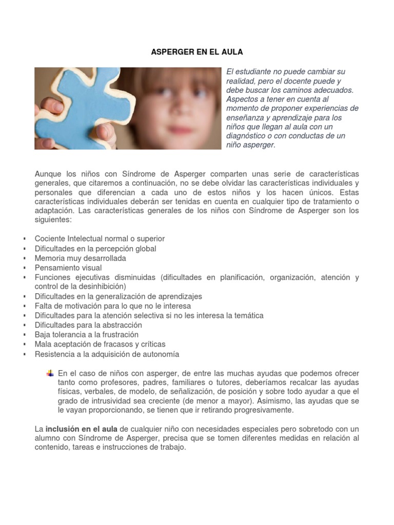 Estrategias para la inclusión educativa de estudiantes con Síndrome de ...