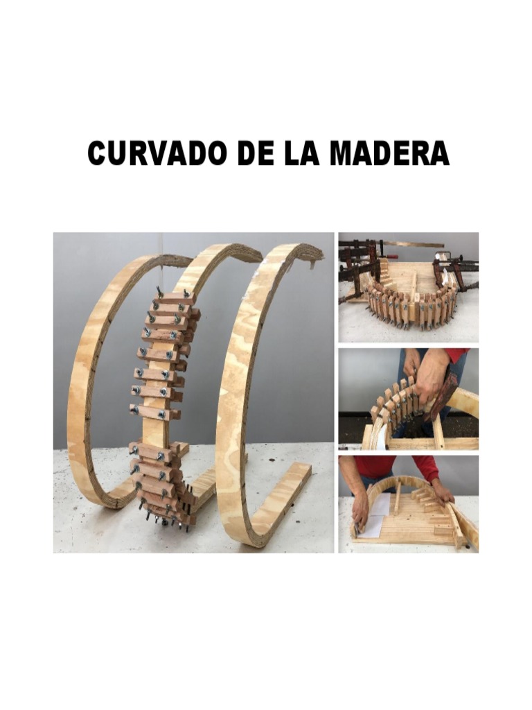 Estupendo MANUAL para APRENDER A Curvar Maderas | PDF | Diseño