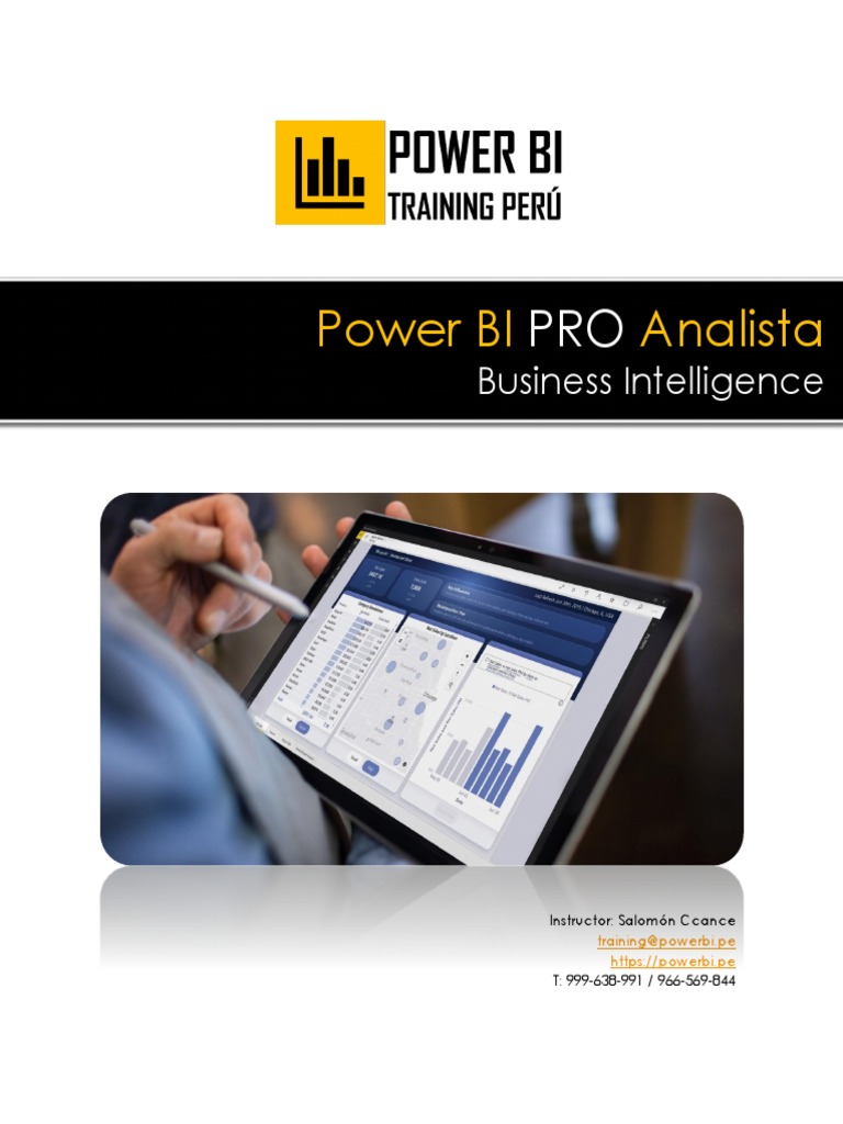 Syllabus Power BI PRO Analista | PDF | Inteligencia de negocios | Bases ...