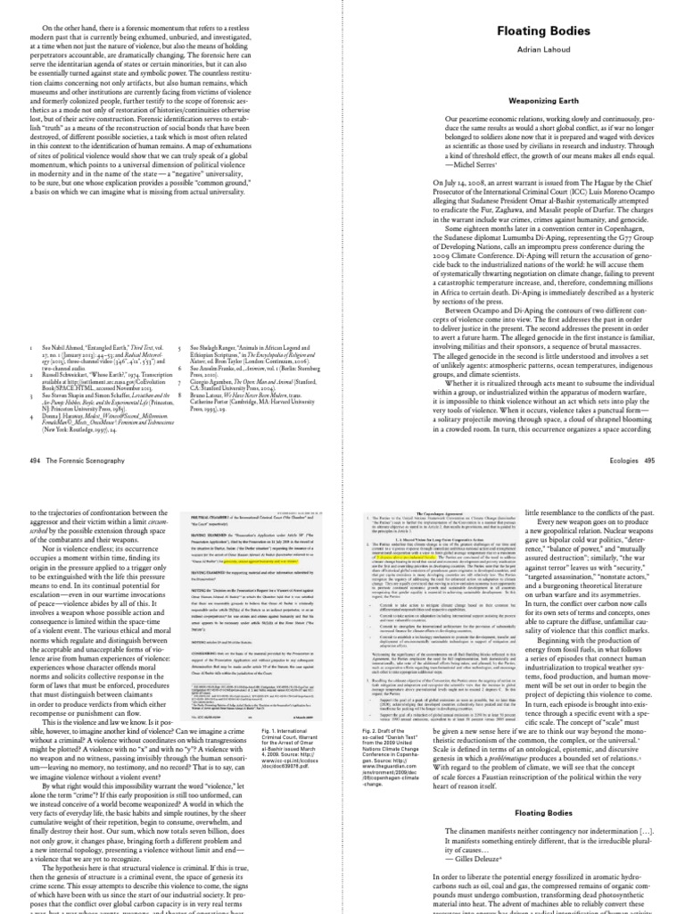 Floating Bodies - Adrian Lahoud | PDF | Particulates | Aerosol