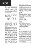 Savanaclaw Overview and Key Characters | PDF