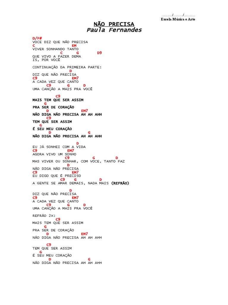 Letras de Músicas | PDF | Songs Written | Popular Music