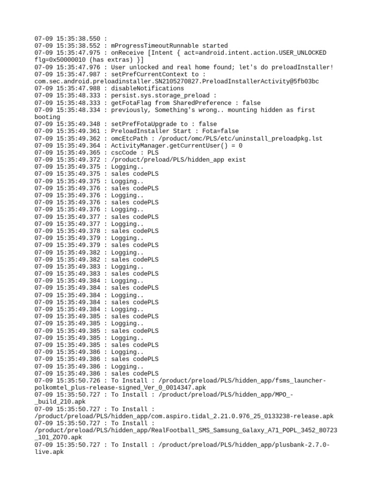 Preload Installer | PDF | Information Technology Management | Mobile Linux