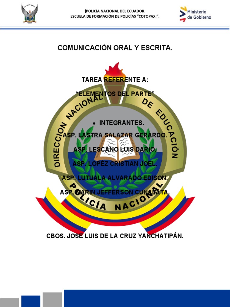 Parte Policial | Descargar gratis PDF | Castigos | Policía