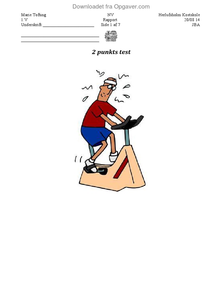 2 Punkts Test | PDF