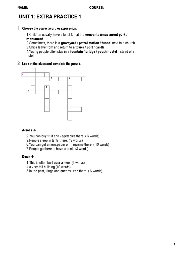 Carmen Maestre-4 ESO. Extra Practice UNITS 1-2-3 | PDF