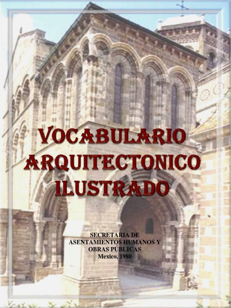Vocabulario Arquitectonico | PDF | Altar | Ladrillo