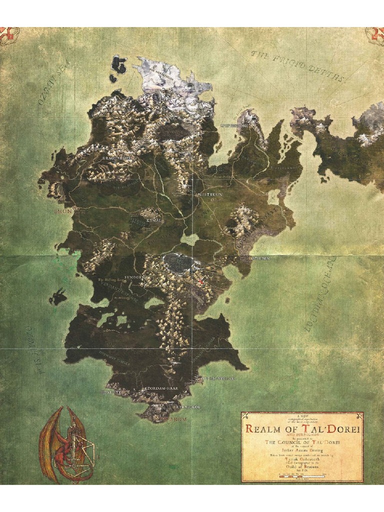Tal'Dorei Map | PDF