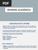 Estructura de Un Informe Académico | PDF