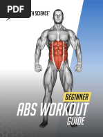 Abs Workout PDF | PDF | Abdomen | Pelvis