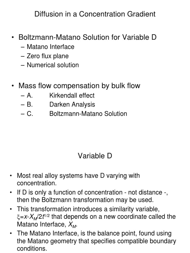 Boltz Mata No Kirkendall | PDF | Diffusion | Continuum Mechanics