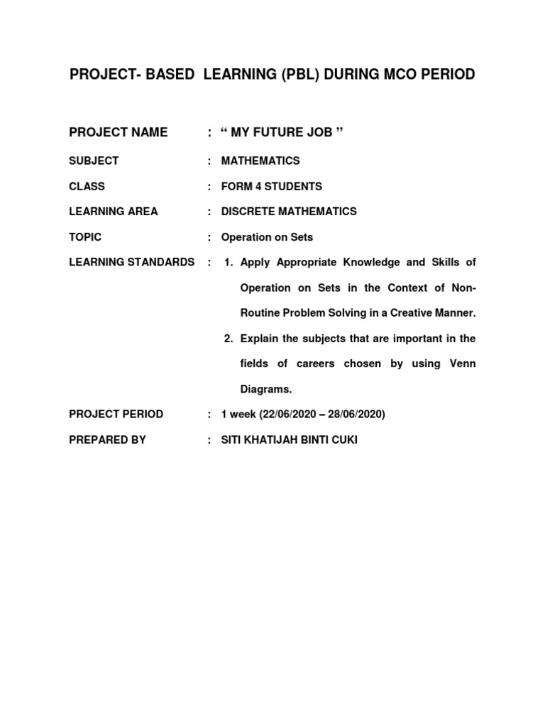 PBL KSSM Form 4 | PDF | Behavior Modification | Learning