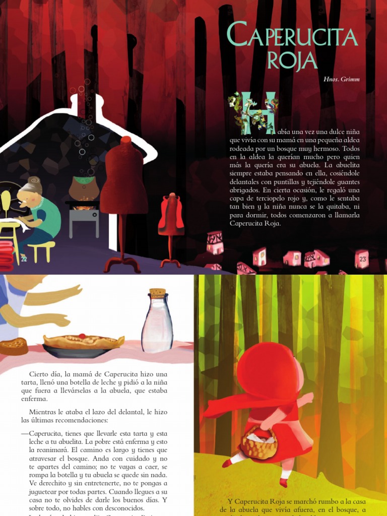 Y-Más-Cuentos-Con-Lobos-Caperucita Roja | PDF | Caperucita Roja | Lobos