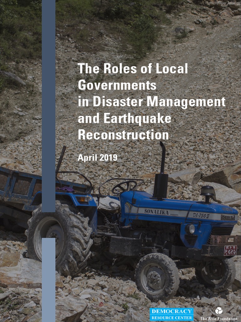 Nepal - Role of Local Government in Disaster Management | PDF ...