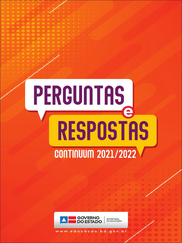 (FAQ) CARTILHA CONTINUUM 2021 2022.cdr | PDF