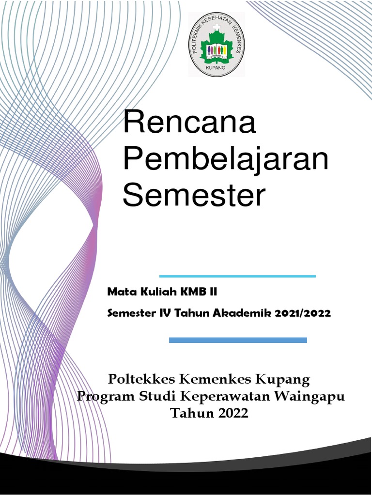 RPS Kmb-Ii Kurikulum Tahun 2019 - Semester Genap 2022 (Lengkap TTD) | PDF